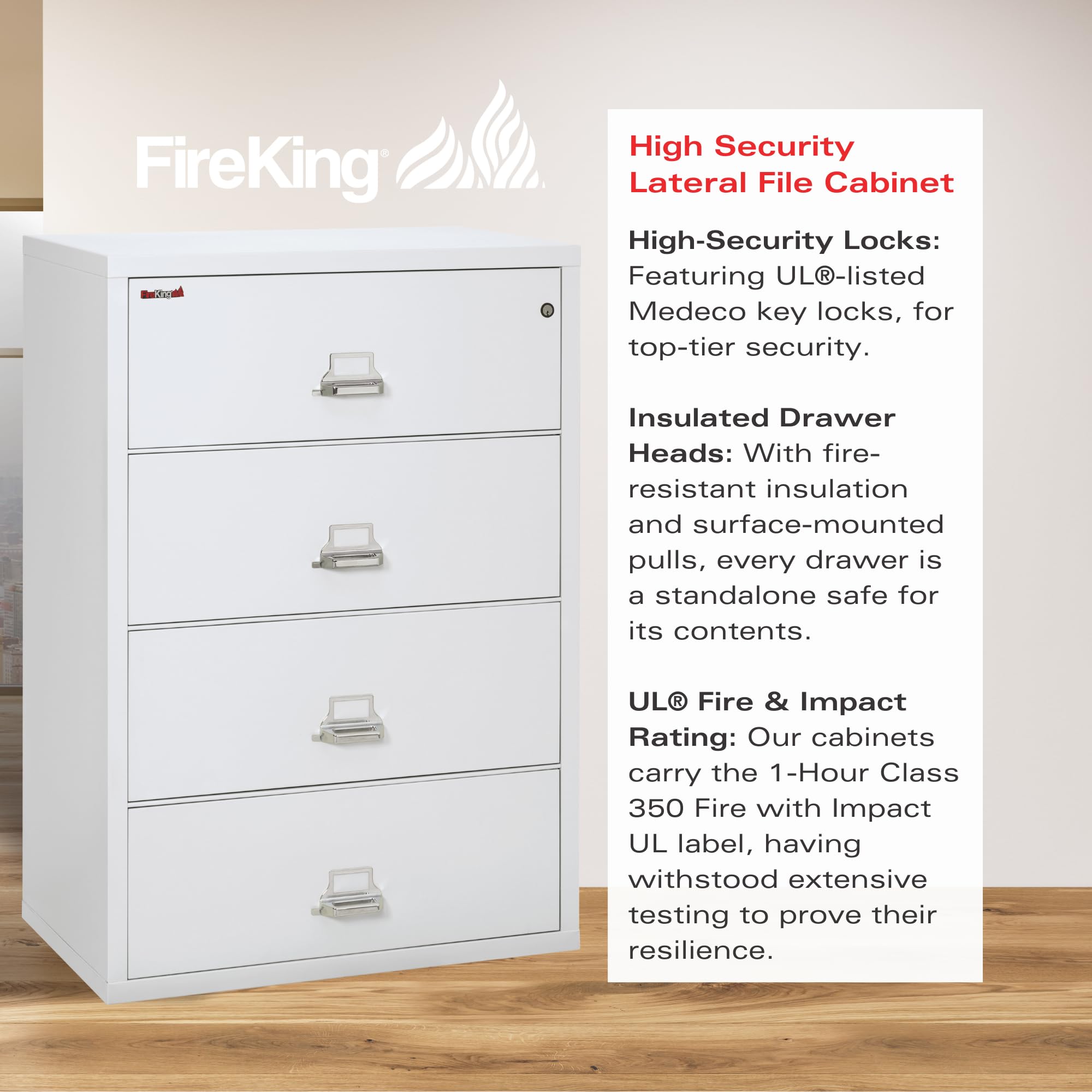 Fire Safe File FireKing 1 Hour Fire Resistant File Cabinet 3 Drawer