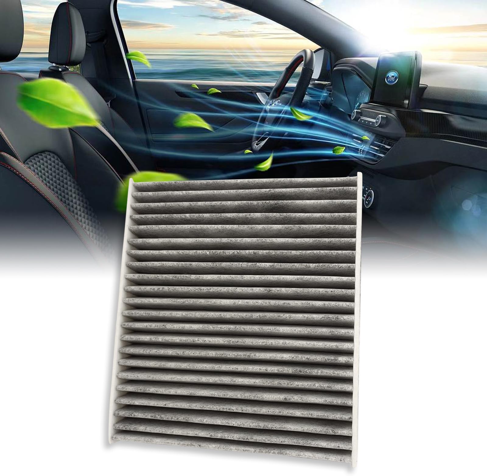 Amazon.com: CP157 (CF12157) Carbon Replacement for Cabin Air Filter ...