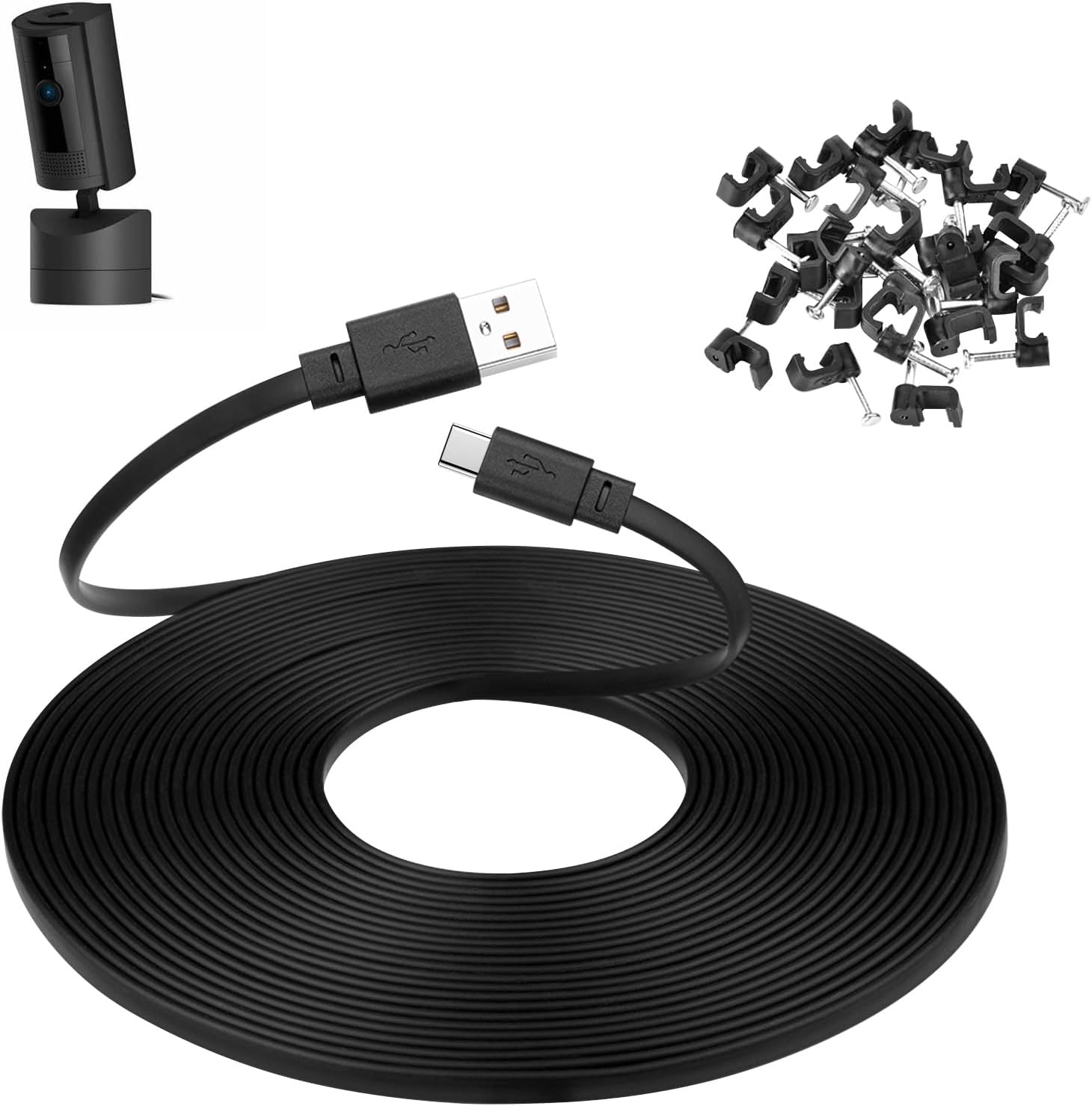 Amazon.com: Itramax USB A to USB C Charger Cable 30FT (2 Pack),Long ...