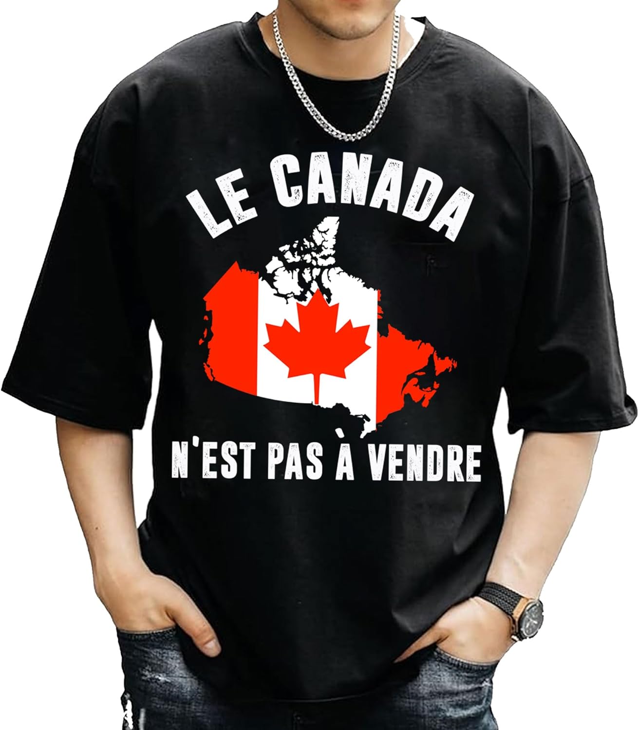 Le Canada N'est pas a vendre T-shirt – Fierté nationale canadienne SKU2 ...