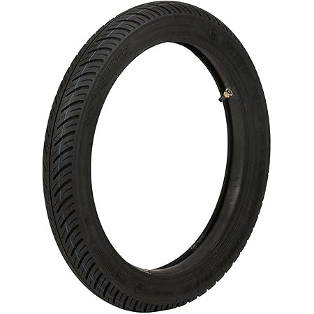 MRF Black 50L Motorcycle tube Tyre For Hero Honda Splendor, Set Of 1 ...