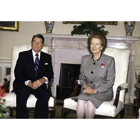 Amazon.com: Ronald Reagan and Margaret Thatcher Photo Print (10 x 8 ...