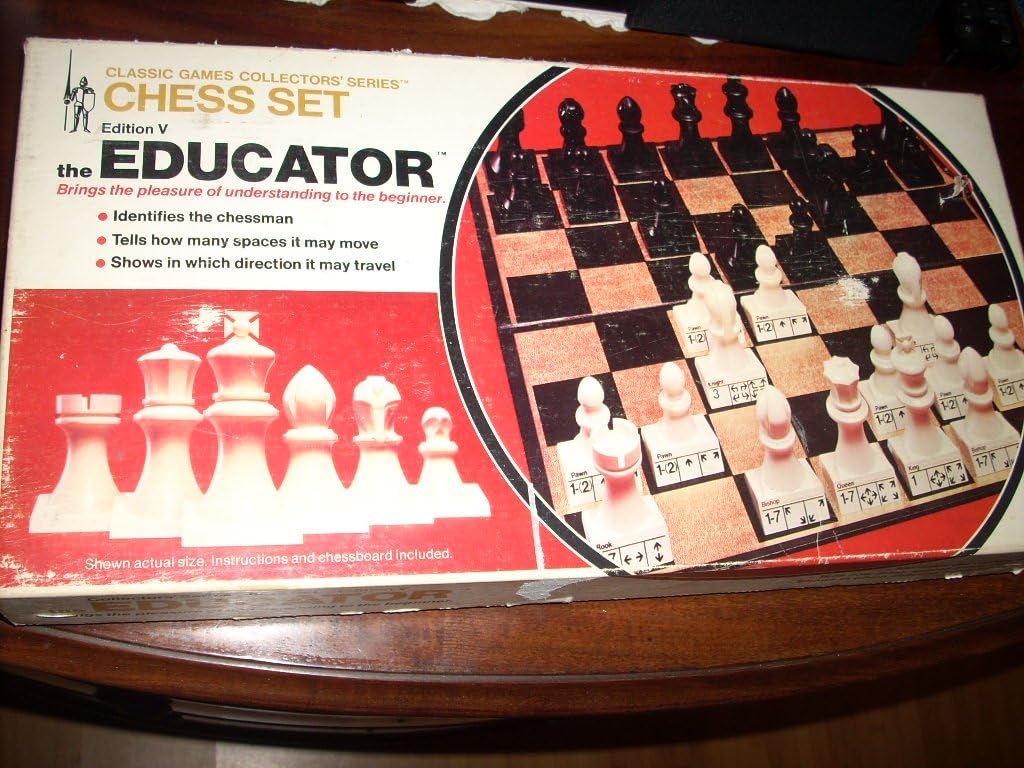Amazon.com: 1972 Vintage - Classic Games Collectors Series Chess Set ...
