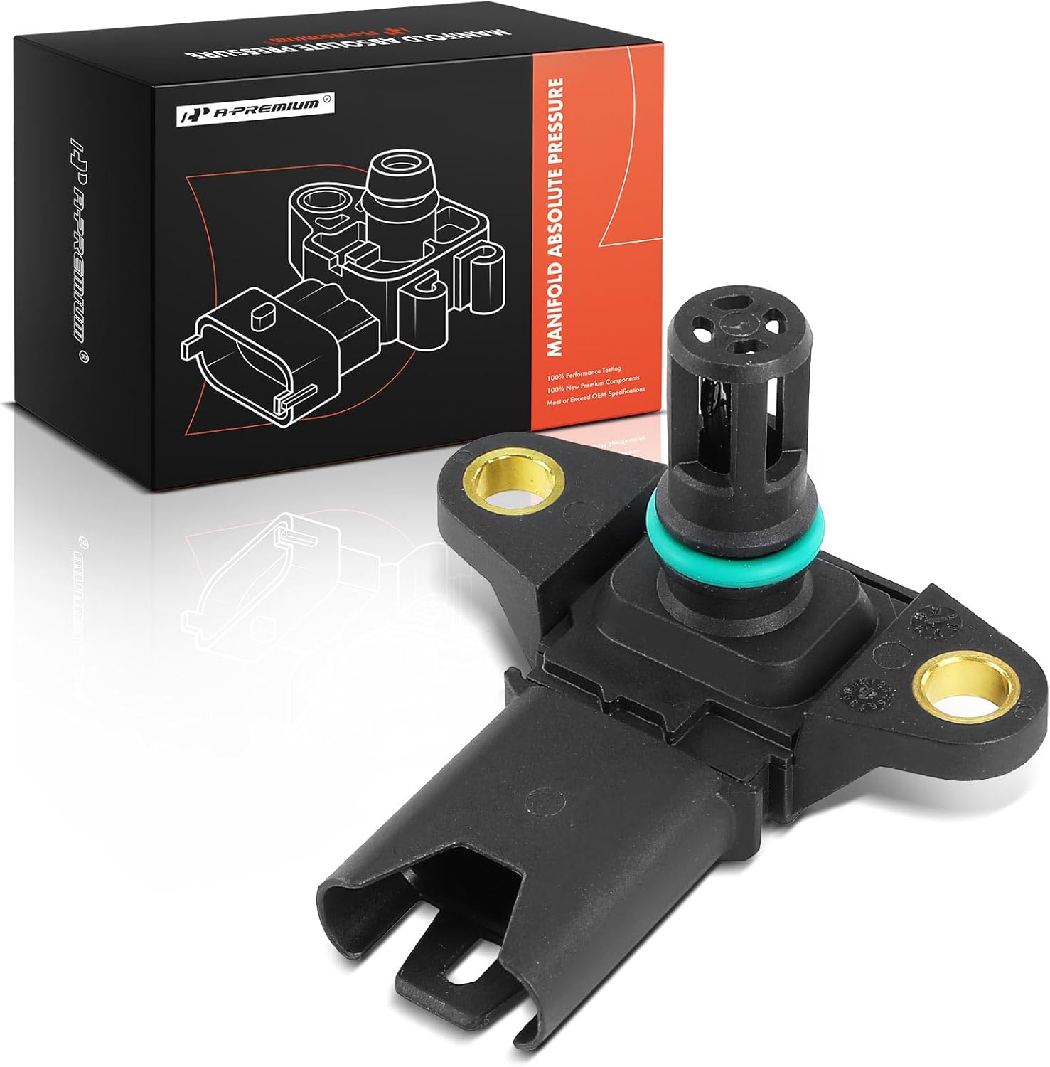 Amazon.com: A-Premium Turbocharger Boost Sensor [4 Pins] Compatible ...