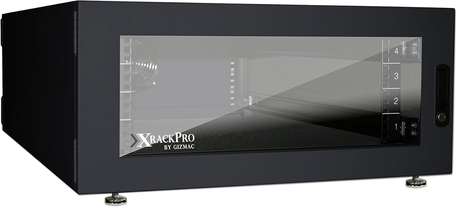 Amazon.com: GIZMO GizMac XR-NRE2-4U-US-BLK Noise Reduction Enclosure ...