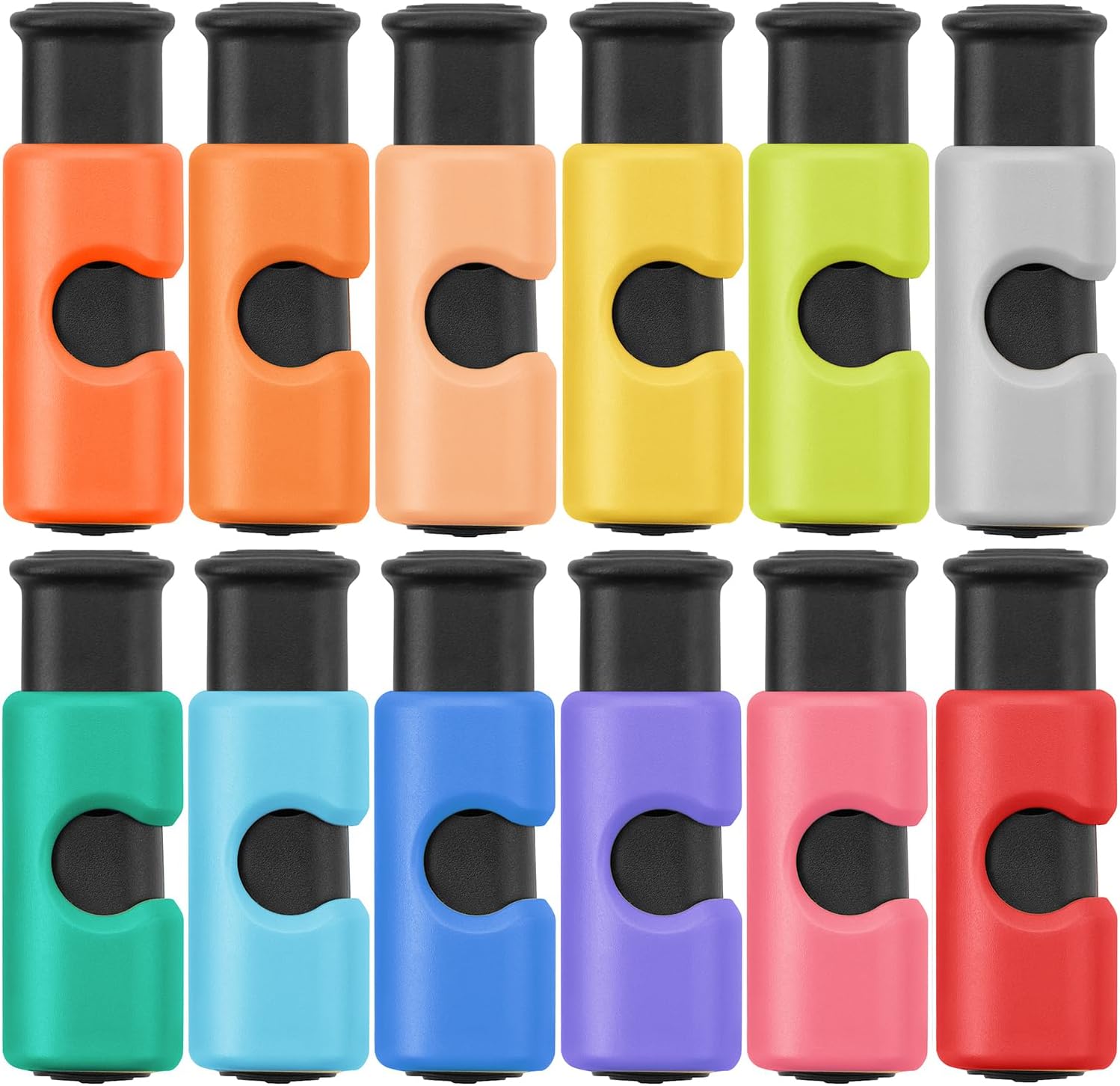 Amazon.com: Layhit 32 Pcs Squeeze and Lock Bread Bag Clips Plastic ...