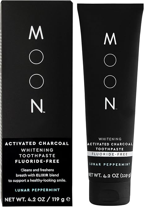 Amazon.com : MOON Charcoal Toothpaste, Whitening Stain Removal for ...