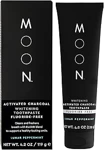Amazon.com : MOON Charcoal Toothpaste, Whitening Stain Removal for ...