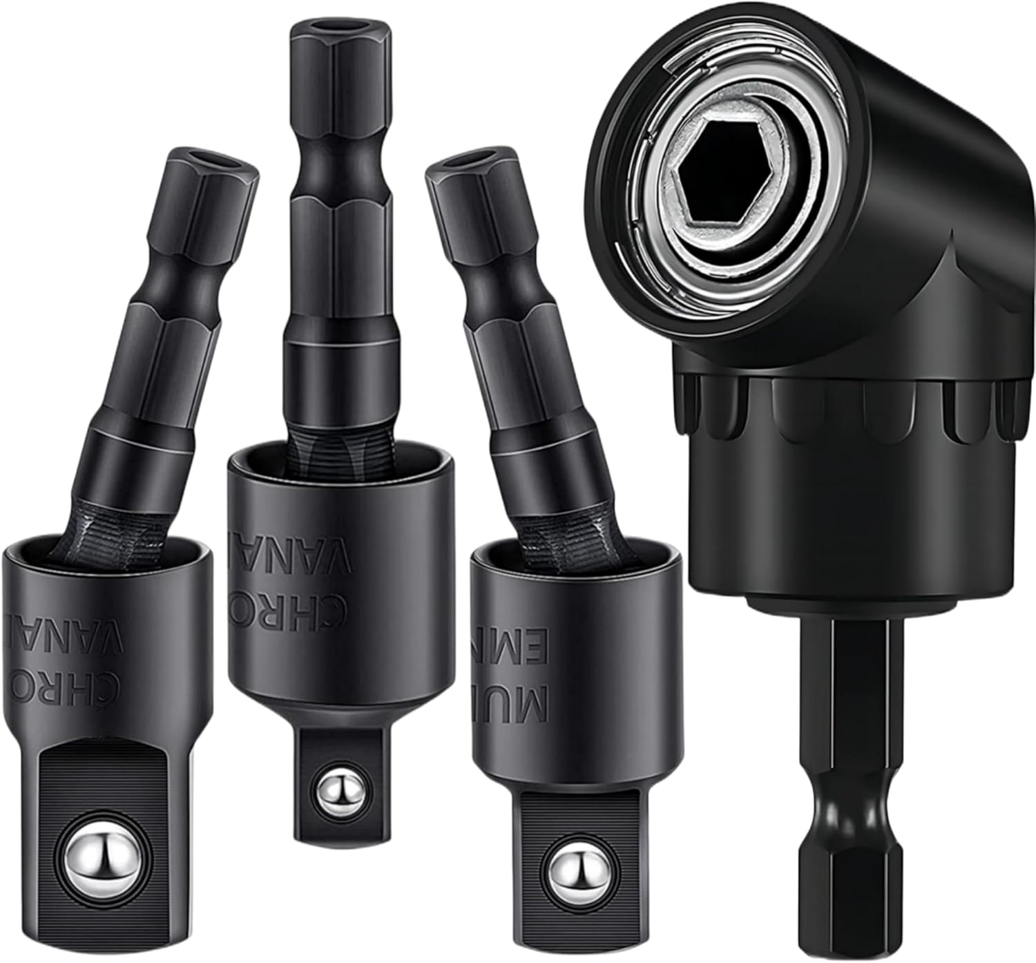 Amazon.com: Right Angle Drill 105 Degree Right Angle Screwdriver set ...