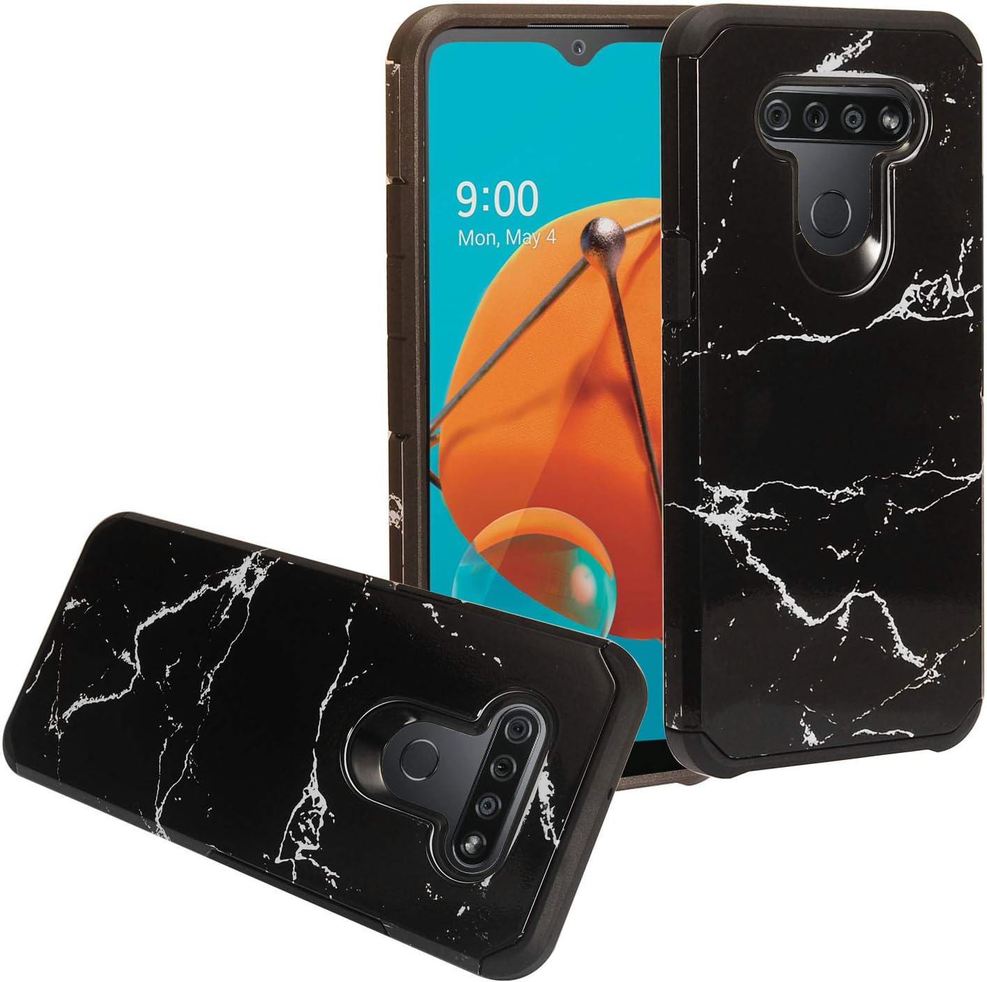 Amazon.com: CELZEN - for LG K51, LG Reflect (LM-K500) - Hybrid Image ...