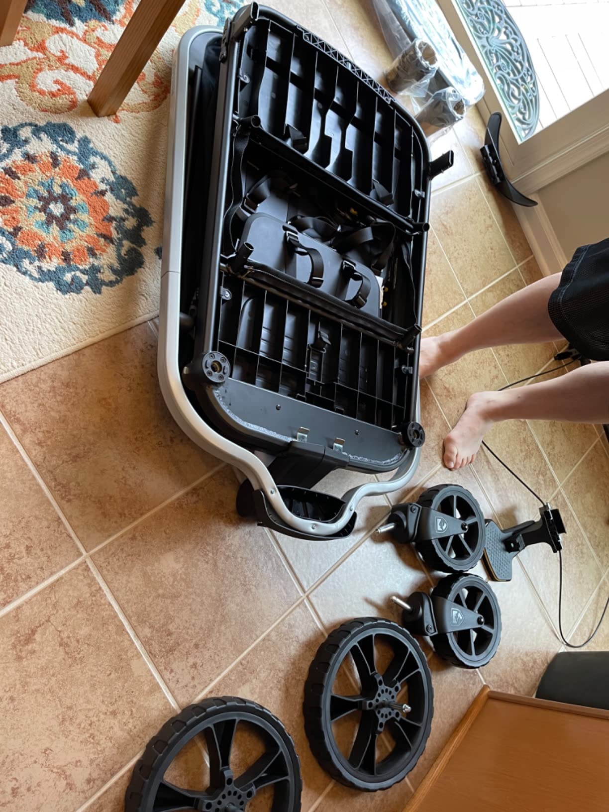 $15/mo - Finance BOB Gear Renegade Foldable Stroller Wagon with 3 Seats ...