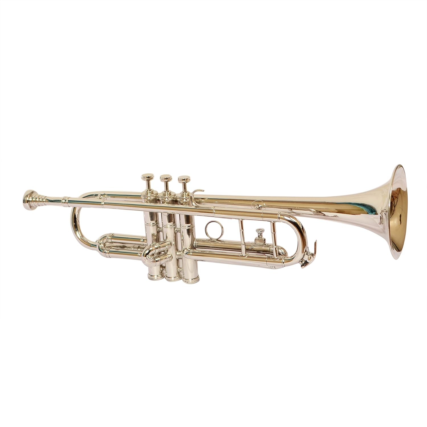 YORBAX® 03 Ultimate Trumpet (Silver) with Hardcase and Mouthpiece ...