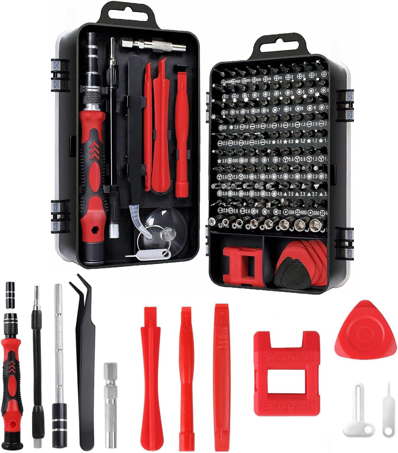 Juego de Desarmadores, 138 en 1 Kit de Herramientas de Reparación ...