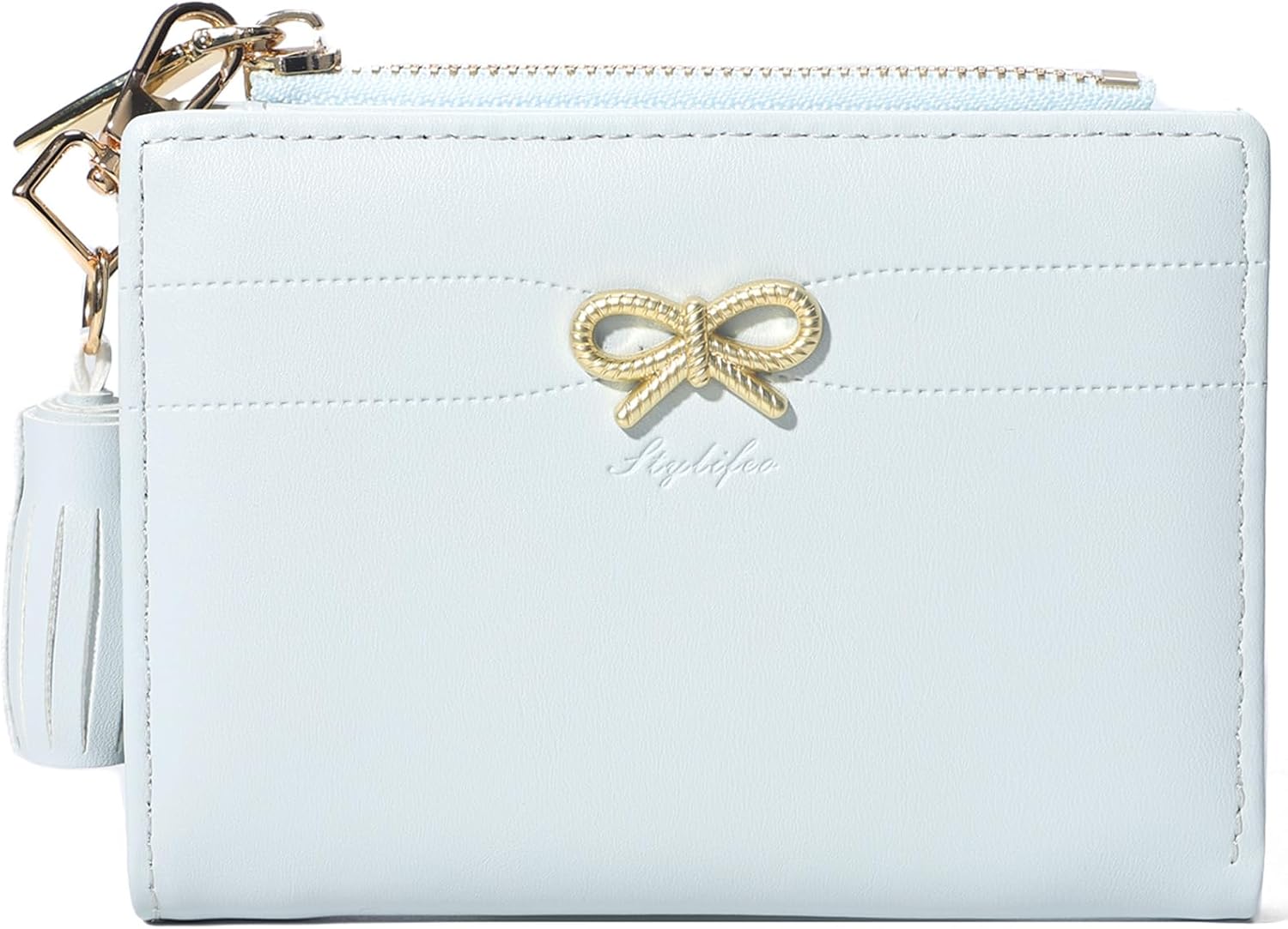 Amazon.com: Fashion Wallets Girls Cute Small Bow Wallet Aesthetic Card ...