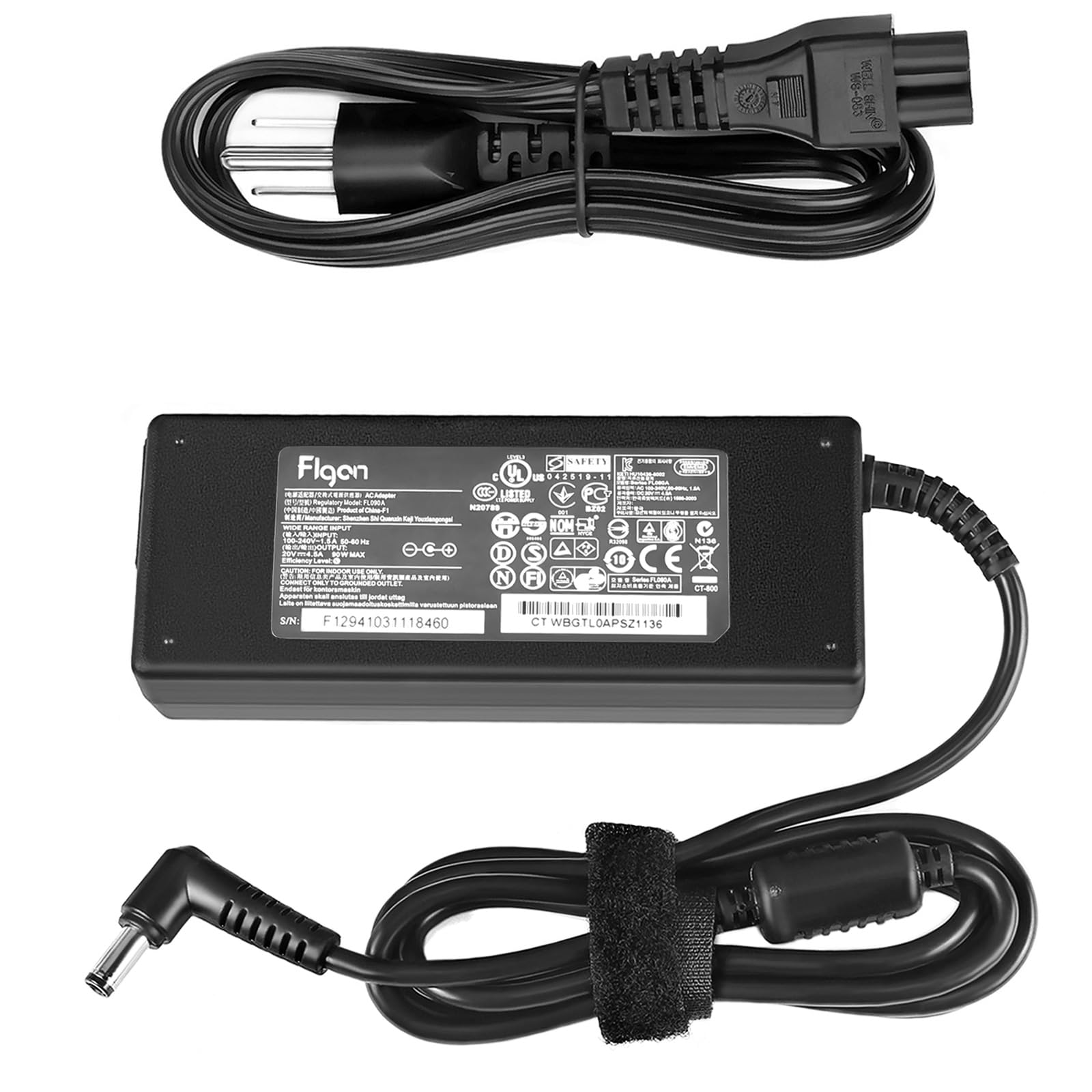 Amazon.com: FLGAN 20V 90W AC Adapter for ADPC2090 MSI optix G272 G273 ...