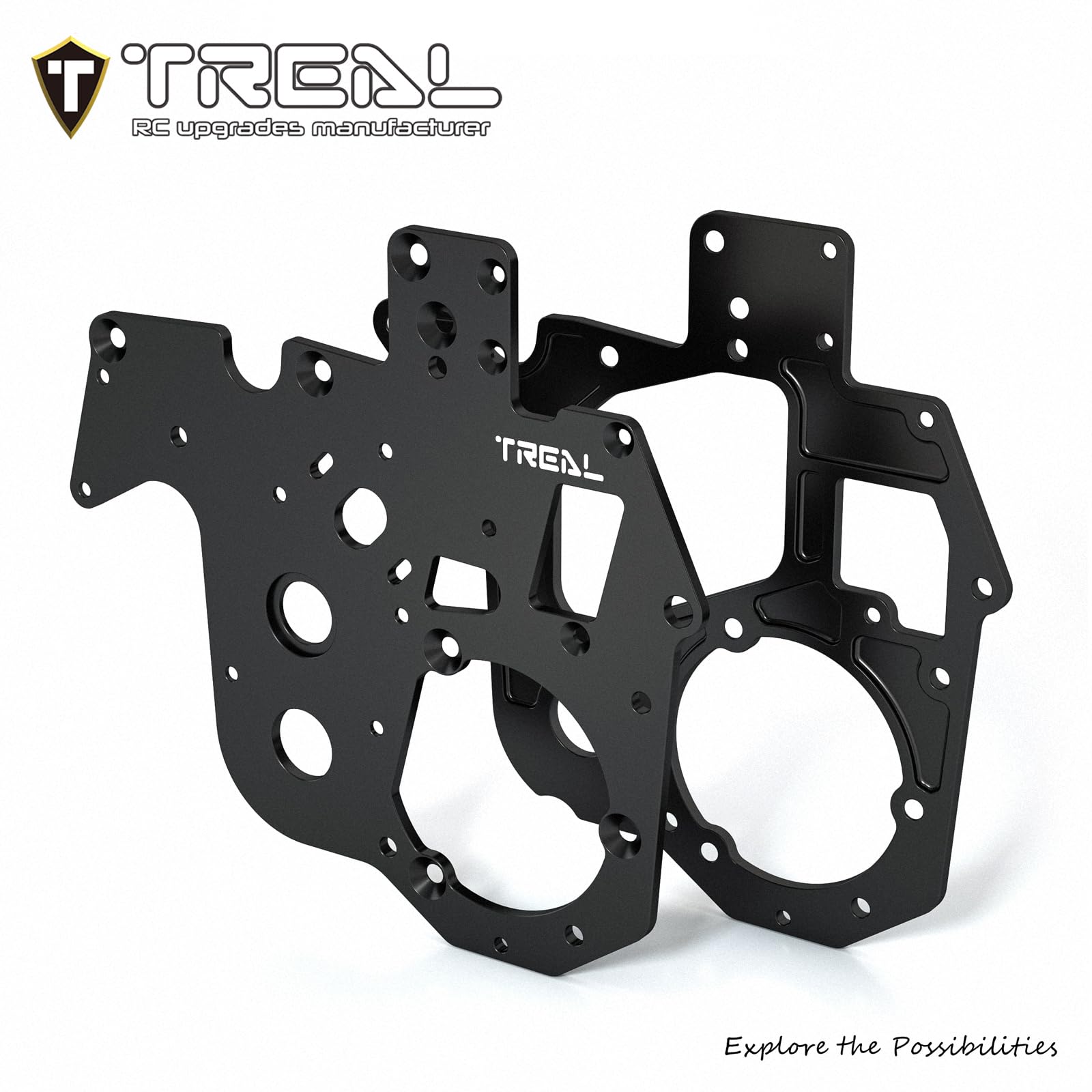 Snapklik.com : TREAL Promoto-MX Chassis Plate Set Aluminum 7075 CNC ...