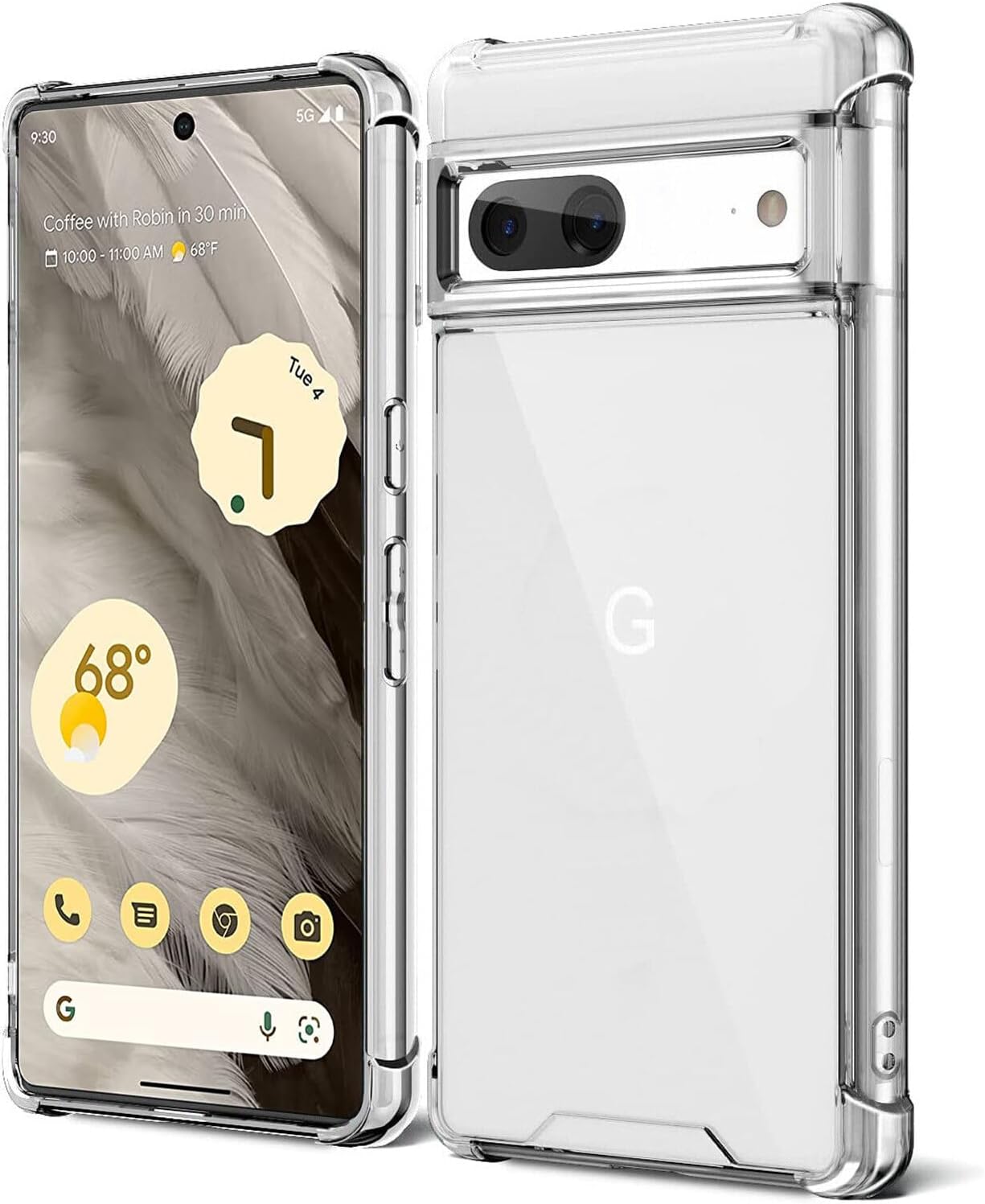 Amazon.com: KIOMY Case for Google Pixel 7 Shockproof Bumper Protective ...