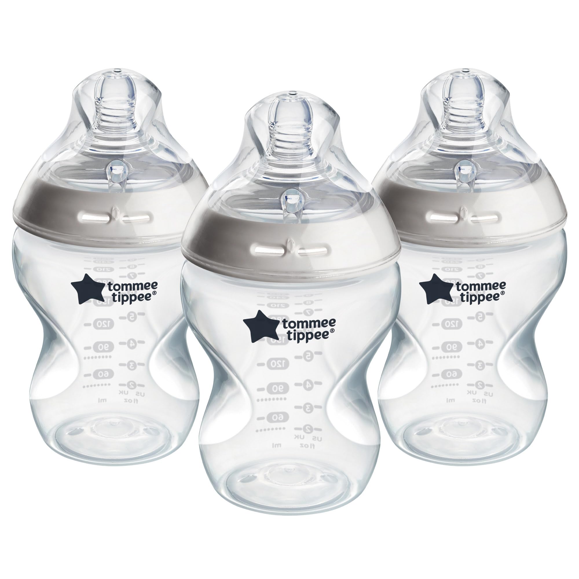 Tommee Tippee Baby Bottles, Natural Start Anti-Colic Baby Bottle with ...