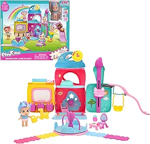 Cry Babies Playtime Jenna's Day Care, Playset with Jenna Exclusive ...