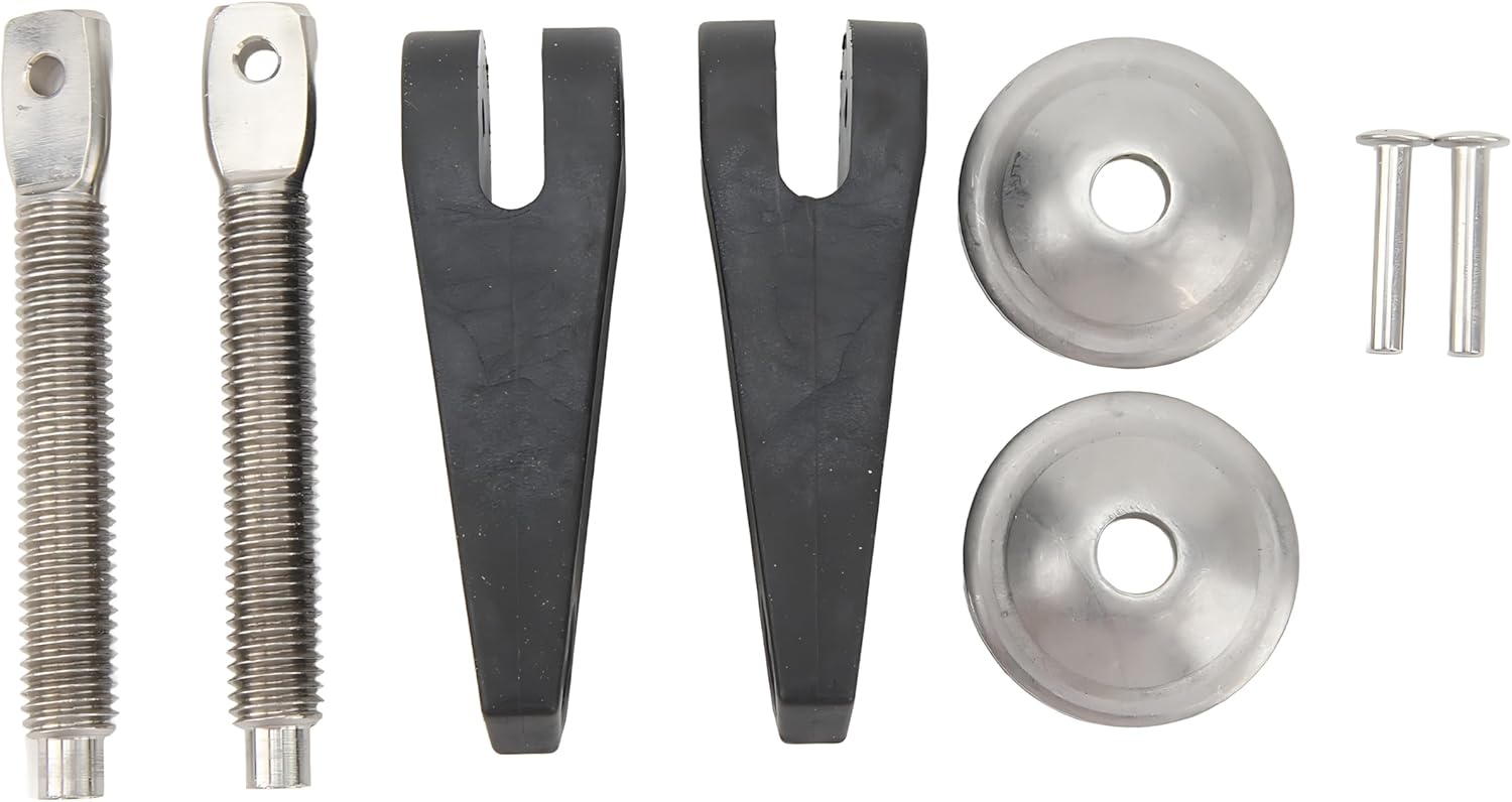 Acouto Outboard Motor Transom Clamp Screw Handle Set 6G1-4311600 6E0 ...