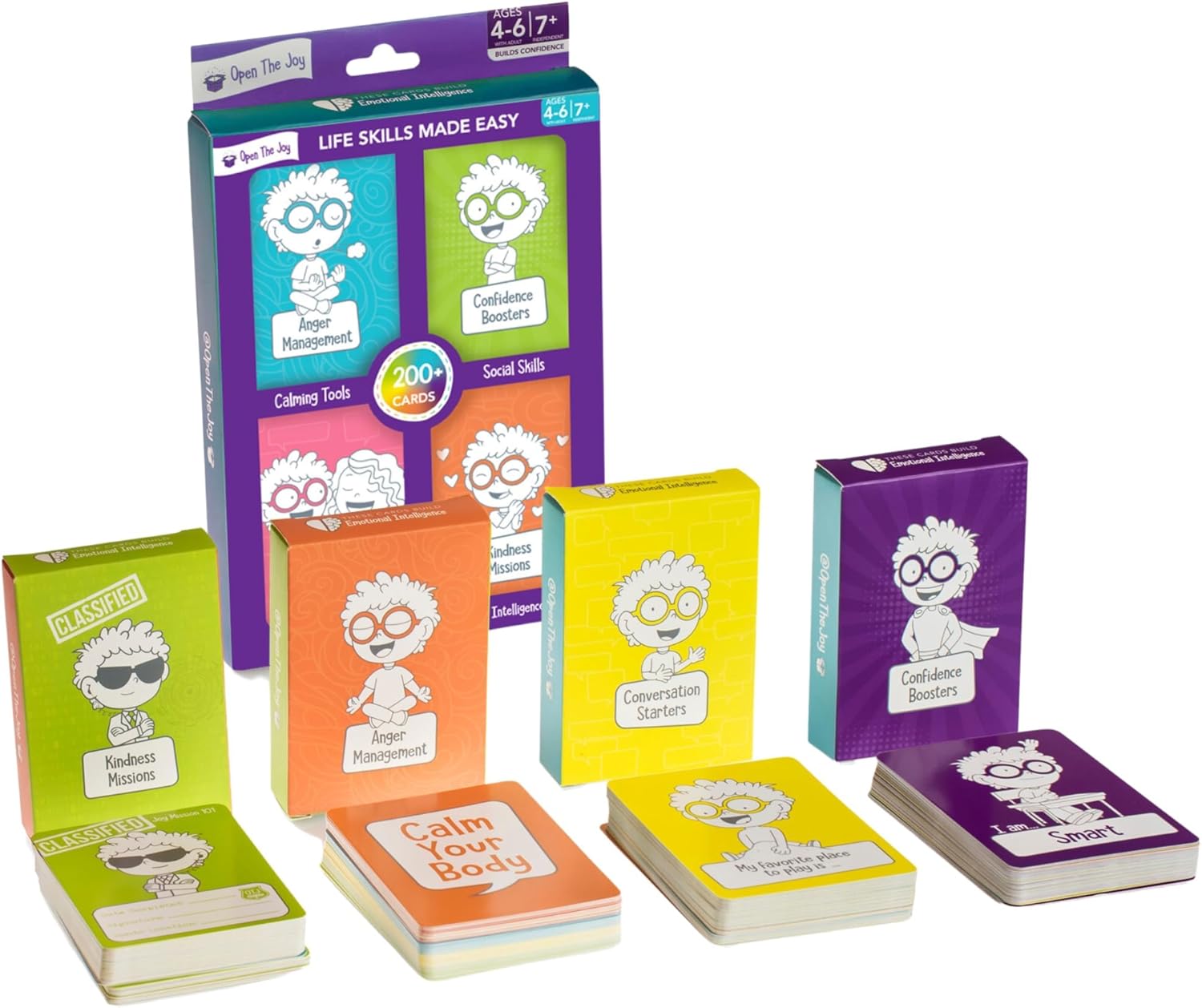 Open The Joy Cards Set for Nurturing Social Chile | Ubuy