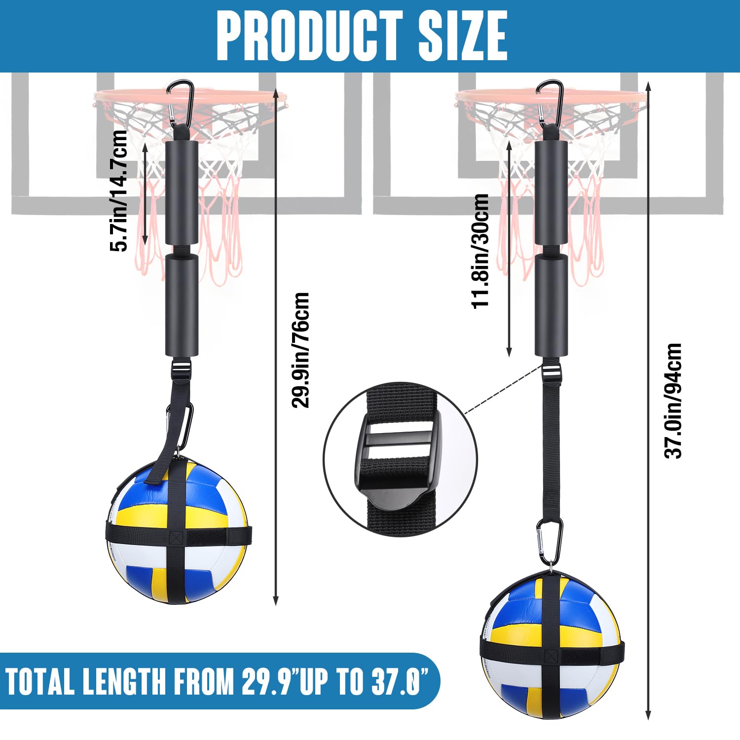 Snapklik.com : Volleyball Hitting Trainer, Solo Serve Volleyball Attack ...