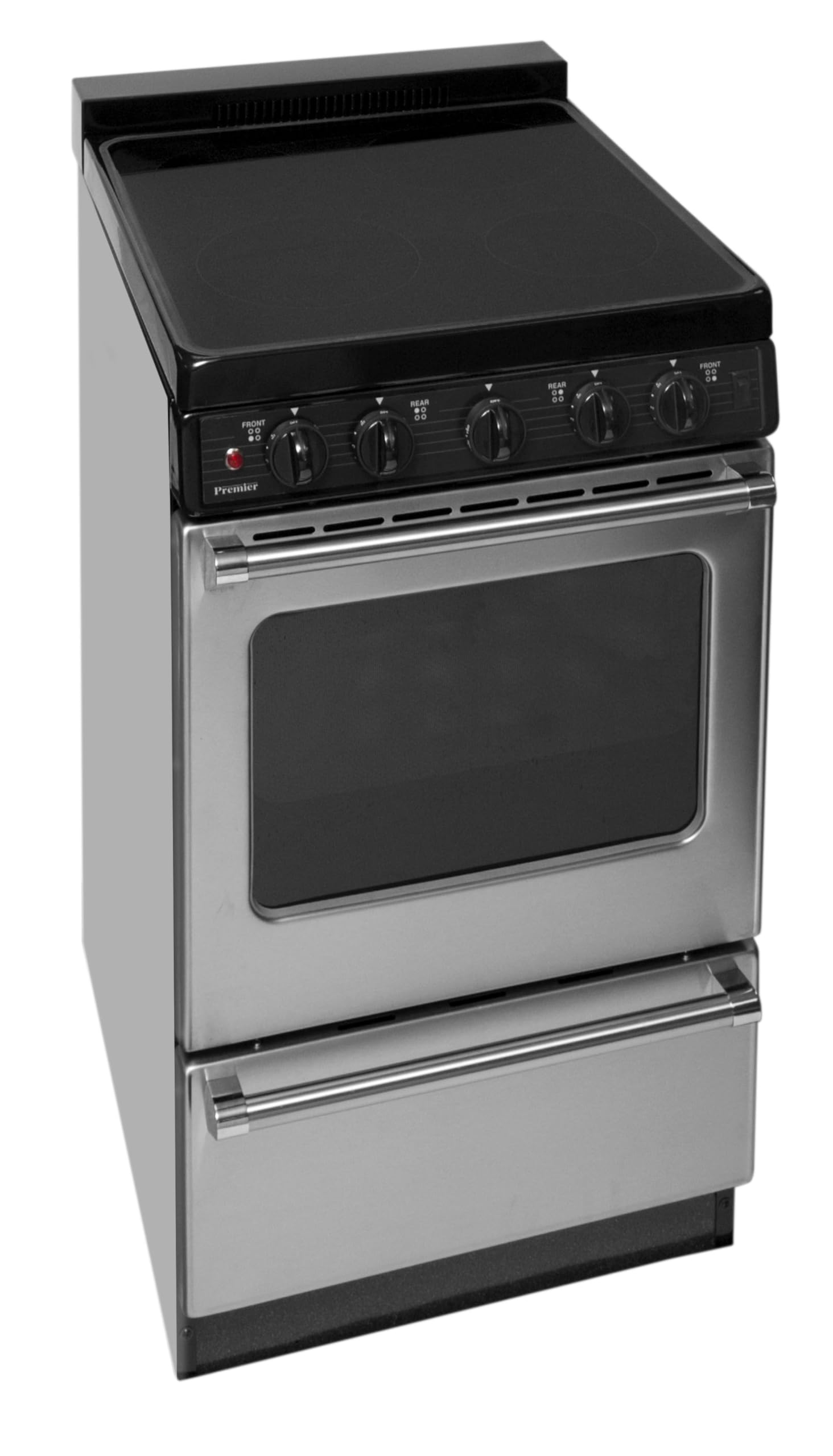 Amazon.com: EAS7X0BP 20 Electric Smooth Top Range with Two 8 Inch and ...