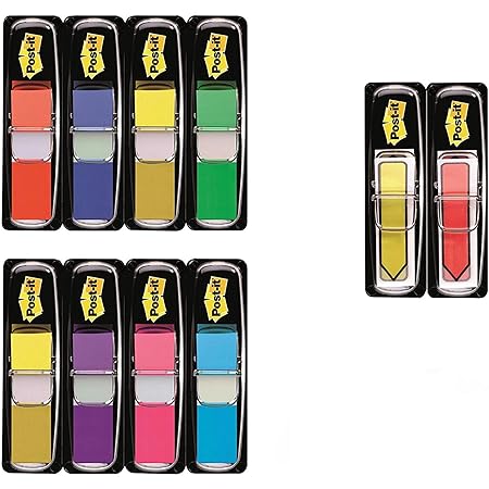 Post-it Index Strips + Index Arrows – Self-adhesive page markers and ...