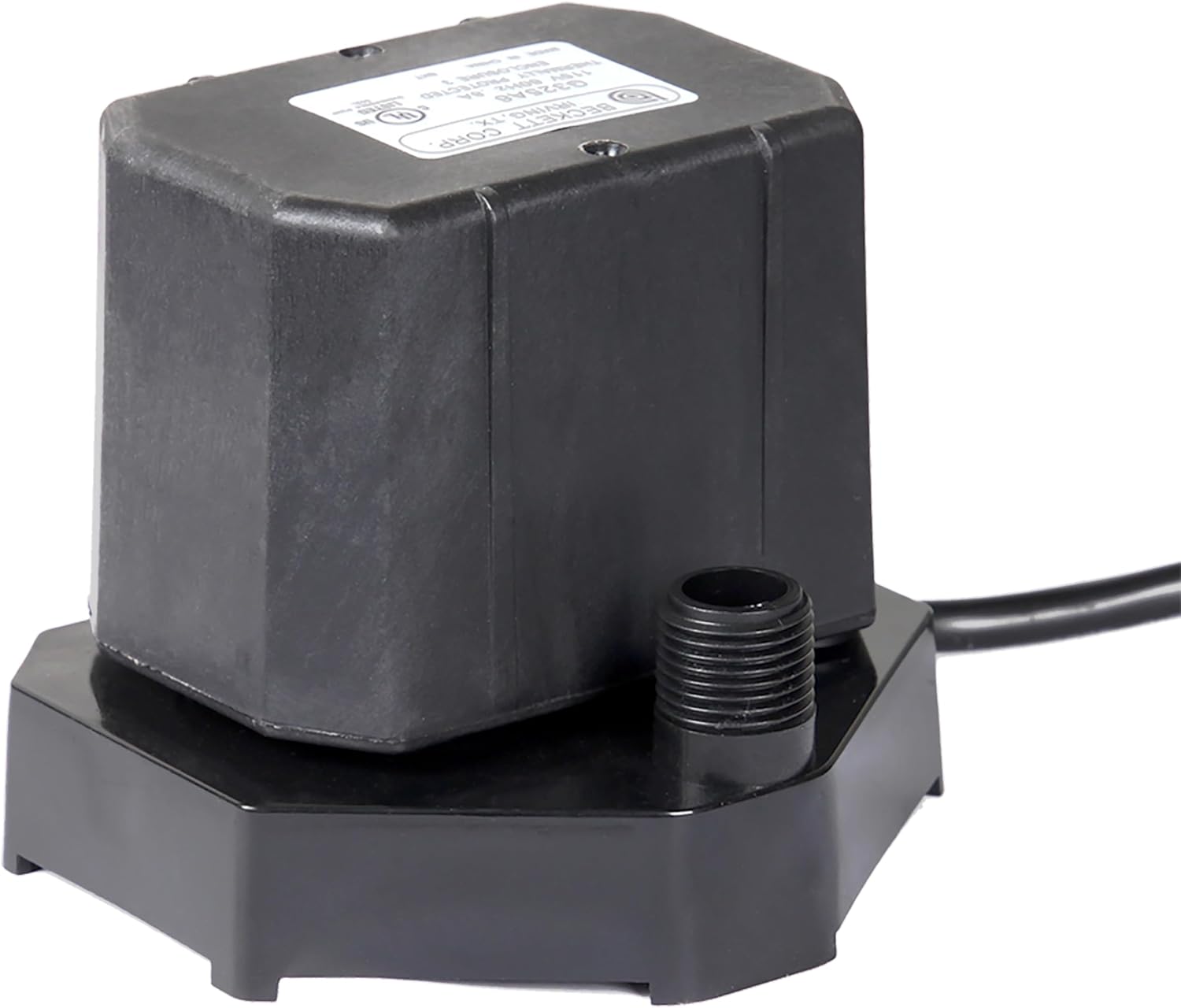 Beckett G325A6 Submersible Pump with Bottom Intake, 115V, 425 GPH, 6 Ft ...
