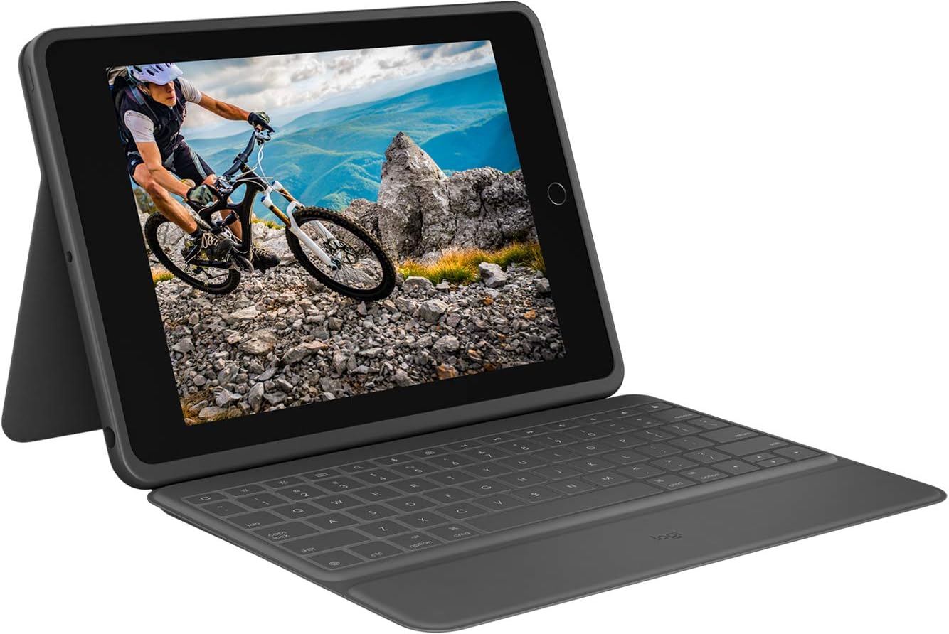 Logitech Combo Touch for iPad 7th, 8th and 9th Gen Wireless Detachable ...