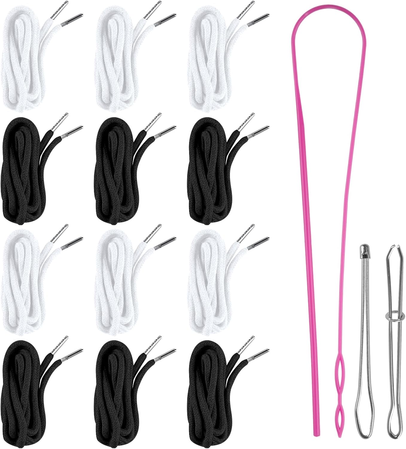 Amazon.com: BEVTEE 12 Pcs Drawstring Cord, 60 Inch Hoodie String ...