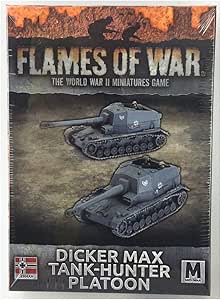 Amazon.com: Battlefront Miniatures Flames of War WW2: German - Dicker ...