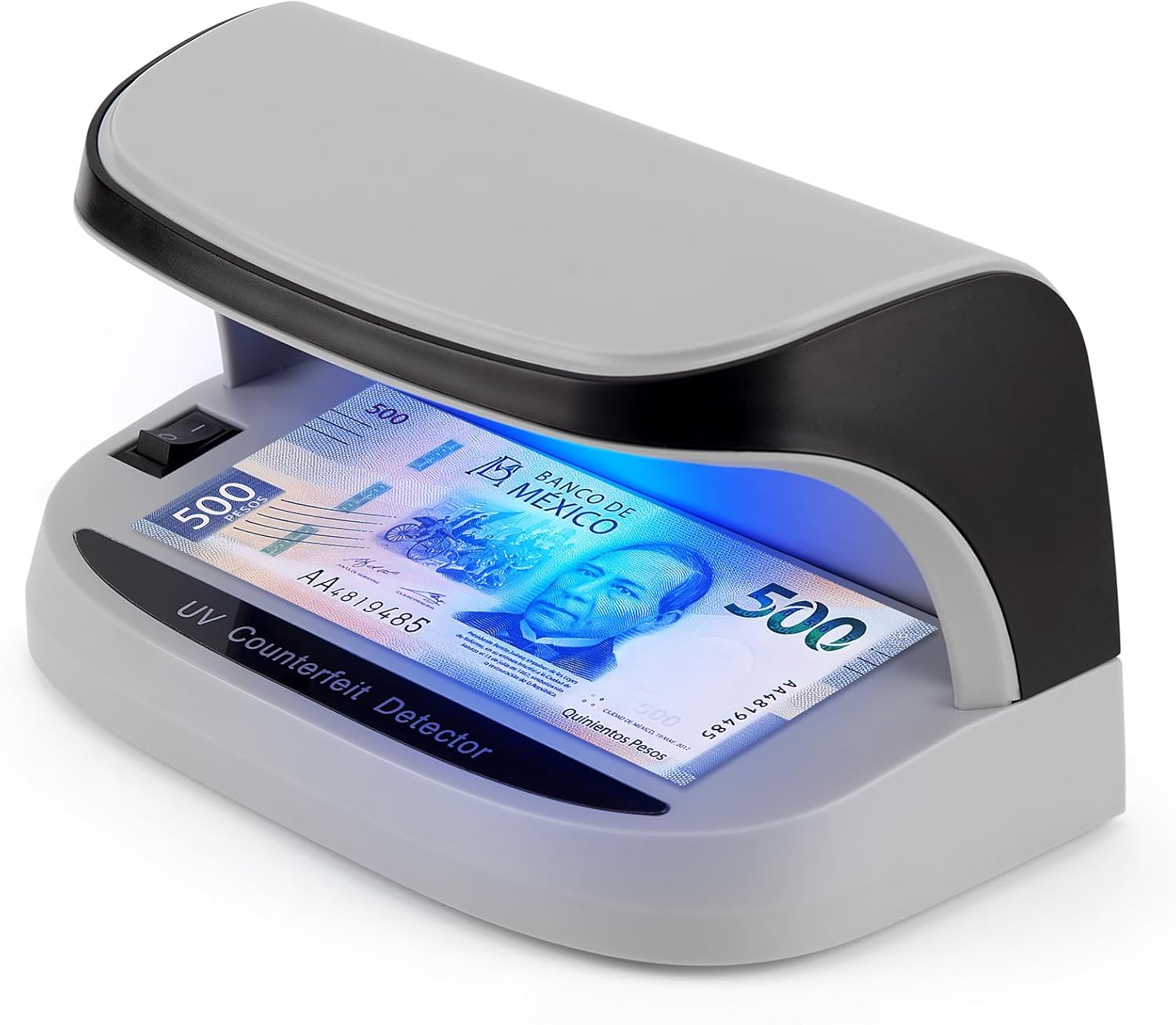 TXG Detector de Billetes Falsos Mexicanos con Luz LED UV, Detector de ...