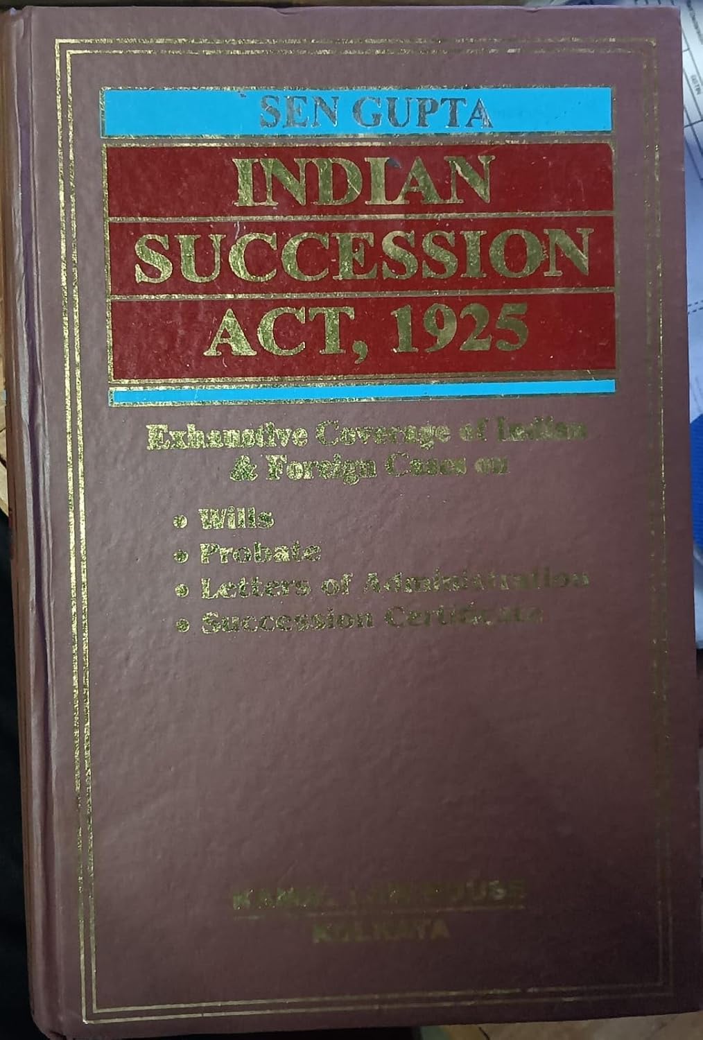 Buy Indian Succession Act, 1925 Book Online at Low Prices in India ...
