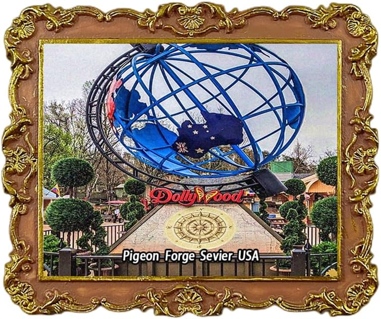 Amazon.com: Pigeon Forge Sevier USA Refrigerator Magnet 3D Travel ...