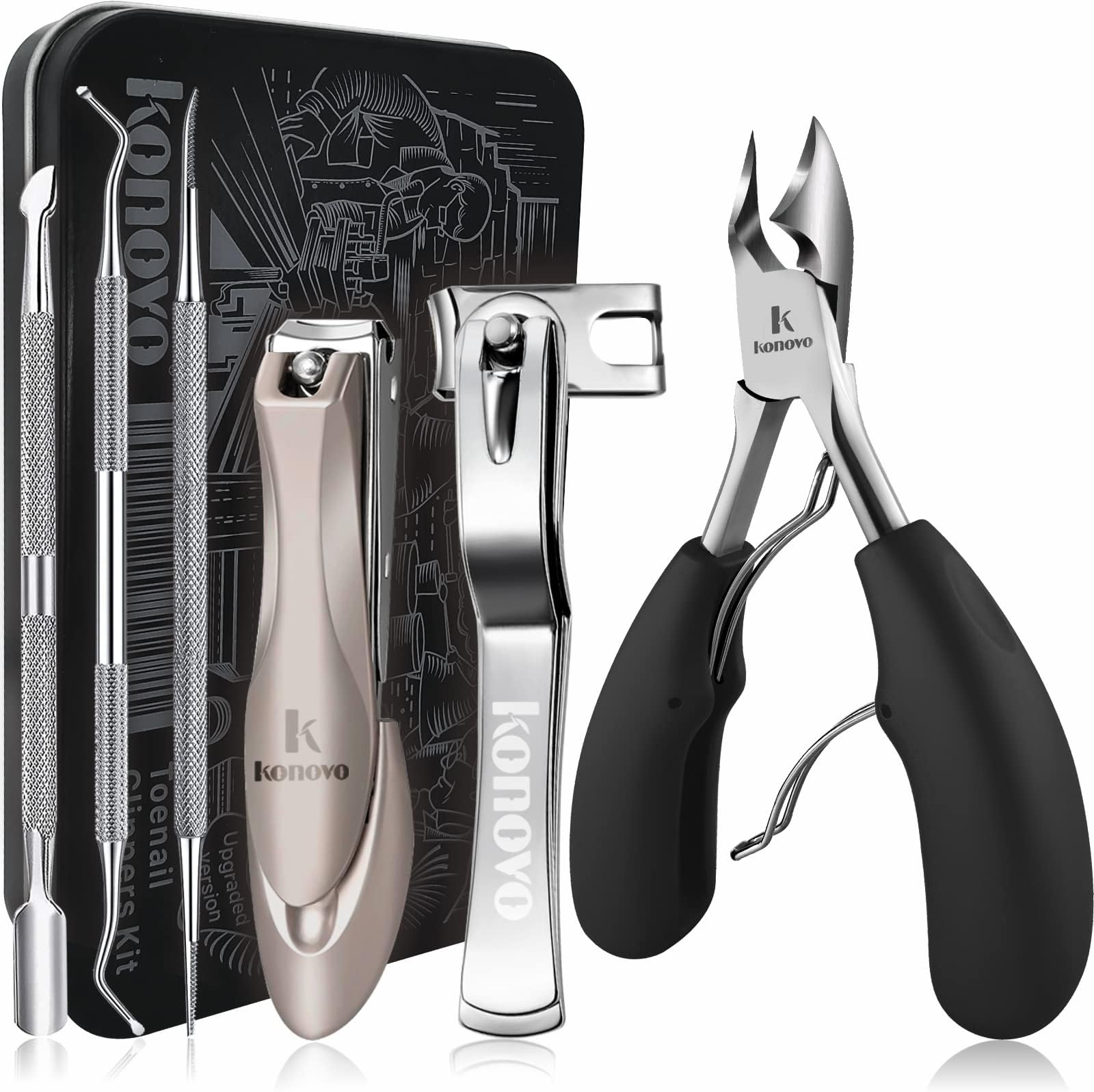 Amazon.com : Healthy Seniors Complete Nail and Toenail Clippers for ...