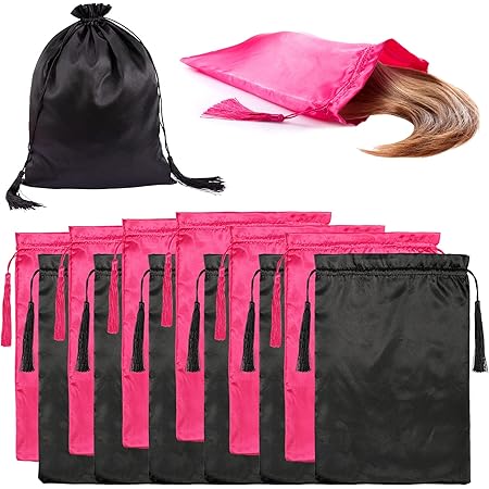 Amazon.com : Travel Case for Wigs, Black Quilted Nylon with Interior ...