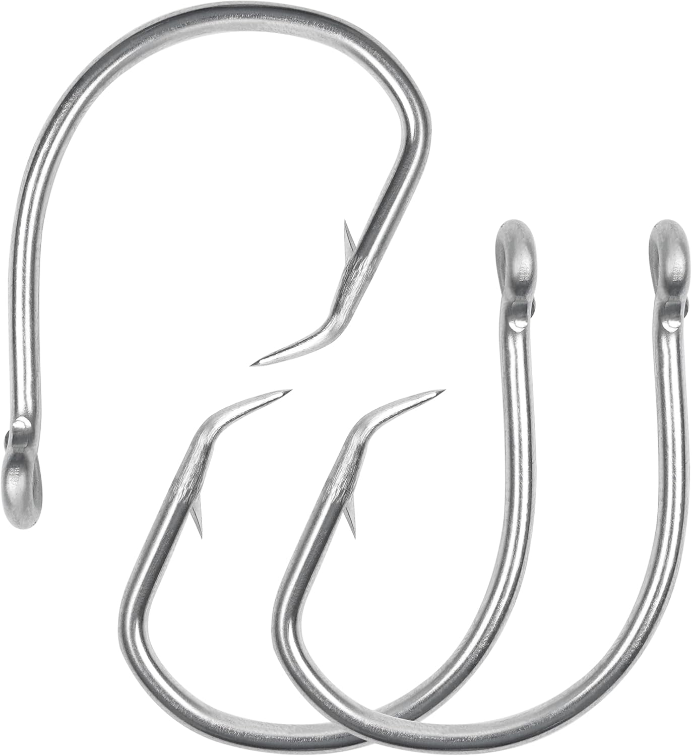 Amazon.com : Circle Hooks in-line Wide Gap Fishing Hooks for Saltwater ...