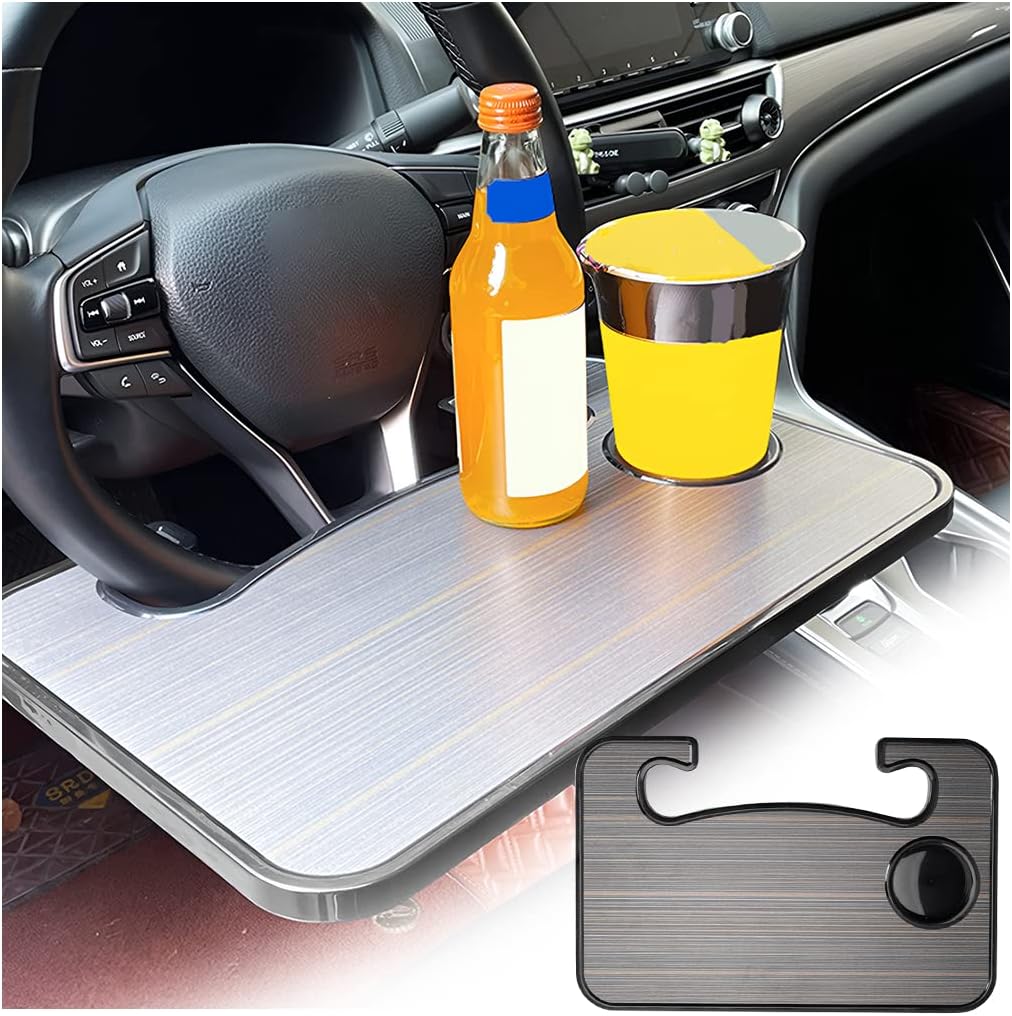 Amazon.com: BESULEN Car Steering Wheel Desk, 2 in 1 Auto Steering Wheel ...