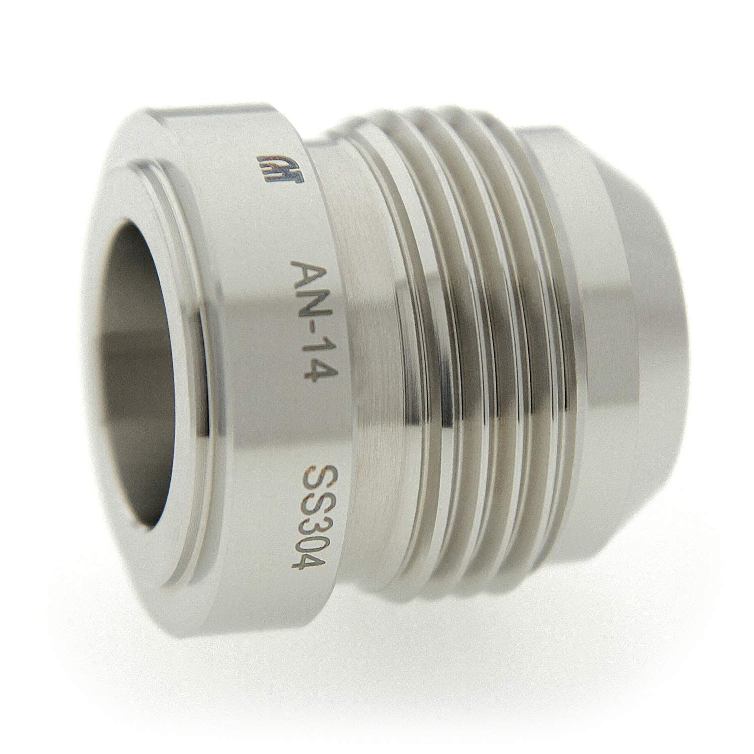 Snapklik.com : 14AN Stainless Steel 304 Weld-On Flare Fitting AN14