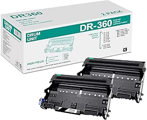 Amazon.com: DR360 DR 360 Drum Unit: Compatible DR-360 Drum Replacement for Brother HL-2120 2150N ...