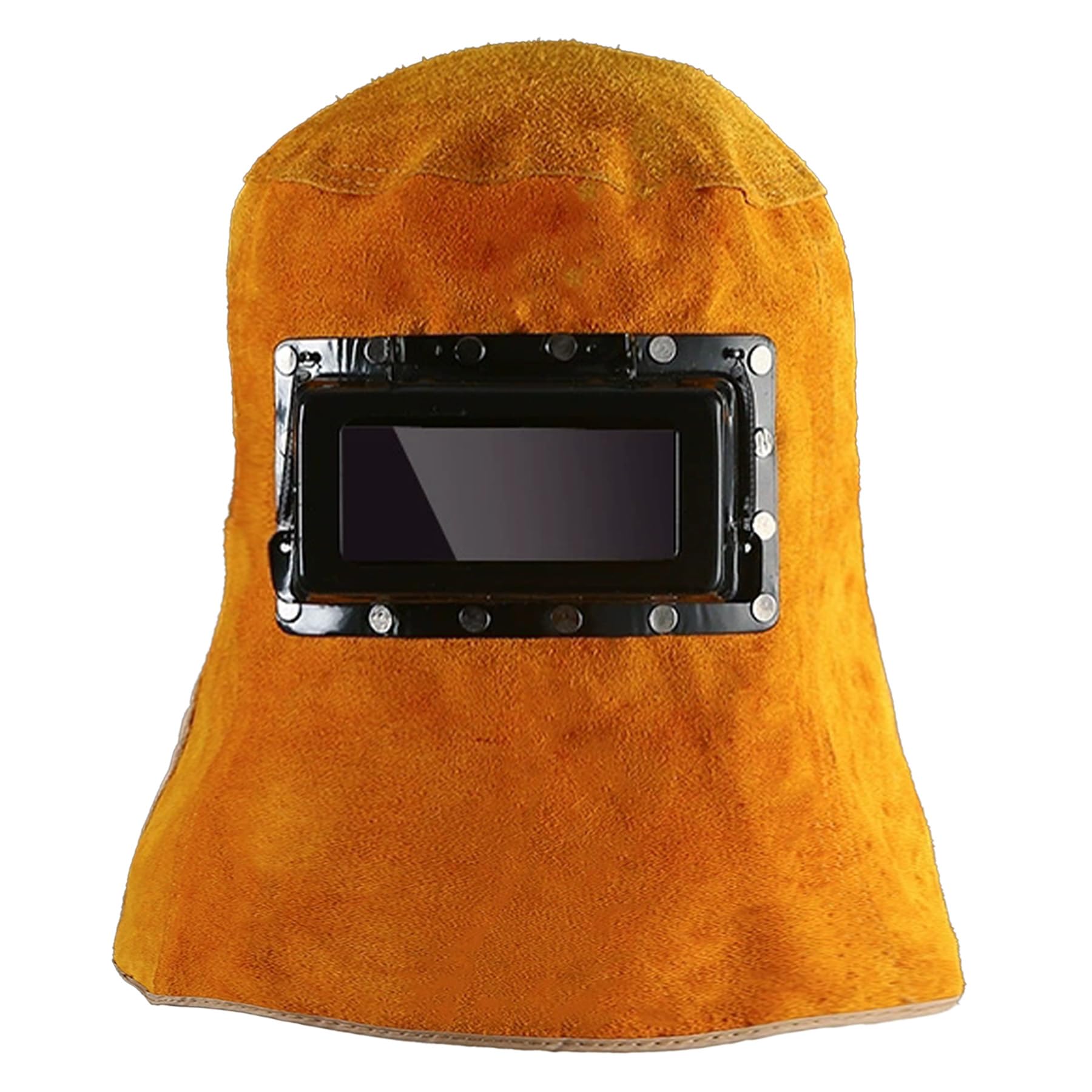 T TOVIA Full Head Welding Helmet, Auto Darkening Leather Welder Hood ...