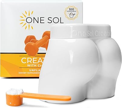 Amazon.com: One Sol Creatine for Women Booty Gain, All Natural Women's ...