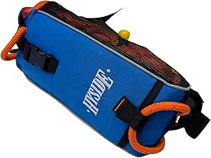Amazon.com: hyside Rescue Rope and Belt Blue - 55ft Floating Rescue ...