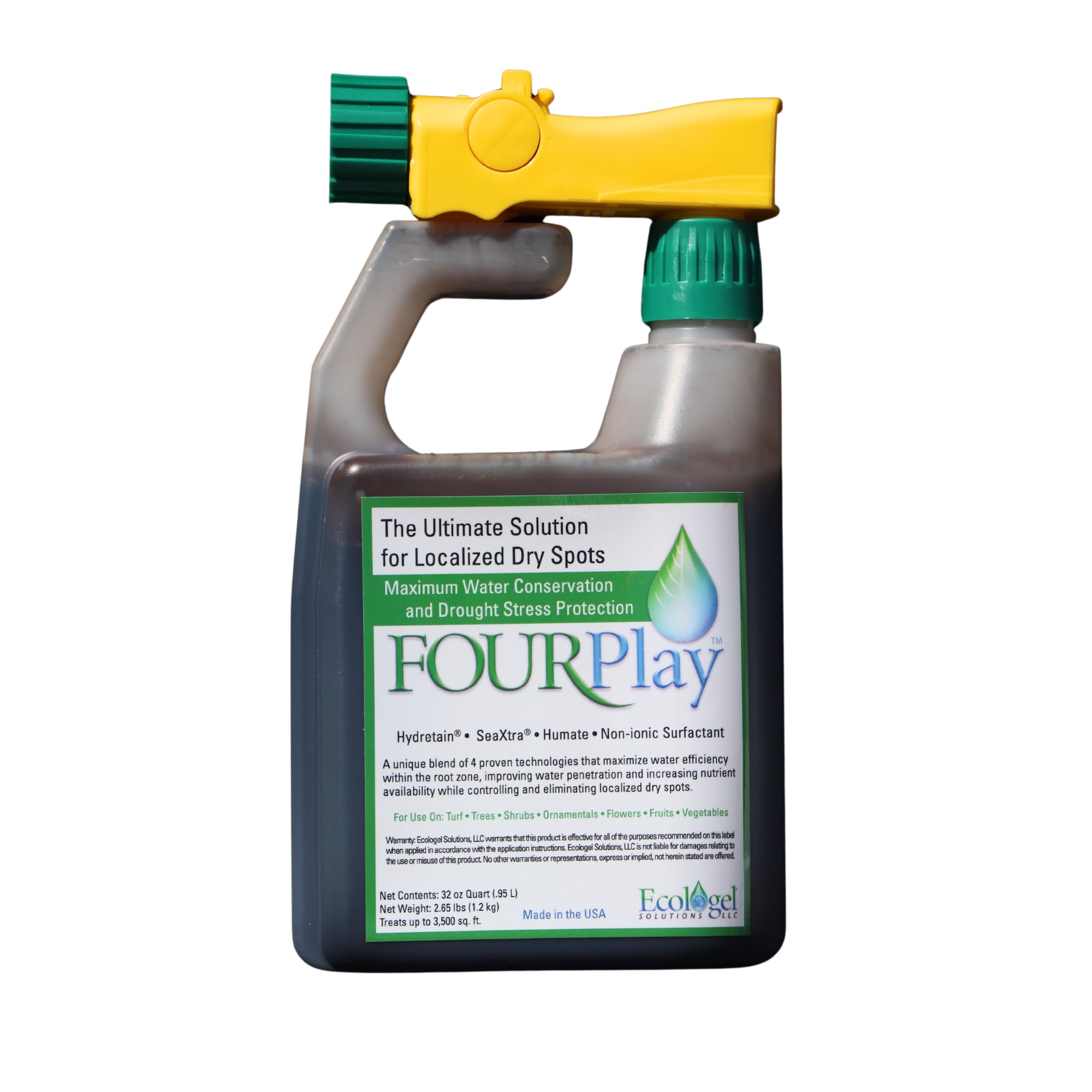 Amazon.com : FourPlay Quart with Hose End Sprayer : Patio, Lawn & Garden