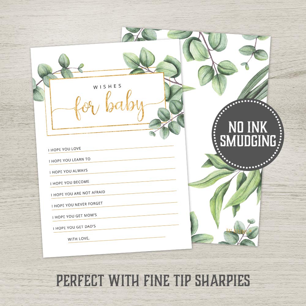 Buy Baby Advice Cards – Baby Shower Games - Gender Neutral Wishes for ...