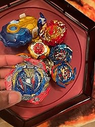 Amazon.com: Bey Burst Gyro Toy Set with Arena Metal Fusion Attack Top ...