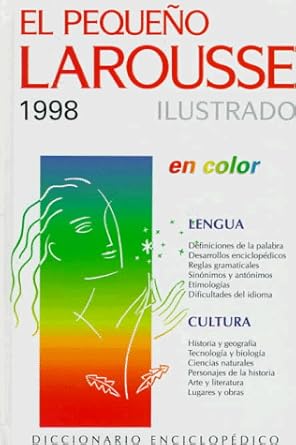 Amazon.com: El Pequeno Larousse Ilustrado 1998: En Color: 9789706076311: Larousse Kingerfisher ...