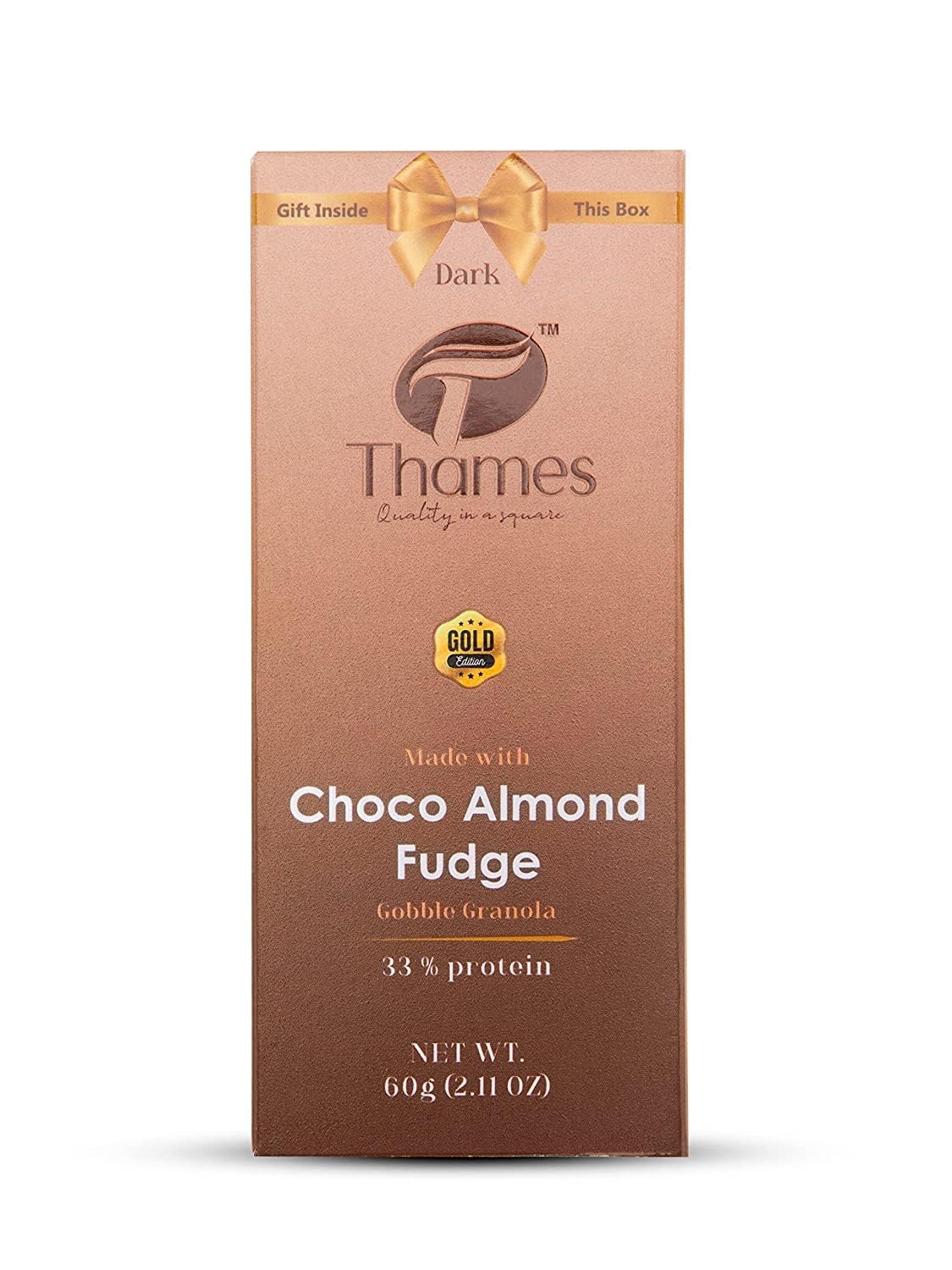 Thames Protein Bars With 20g Protein Choco Almond Fudge Energy Protein ...