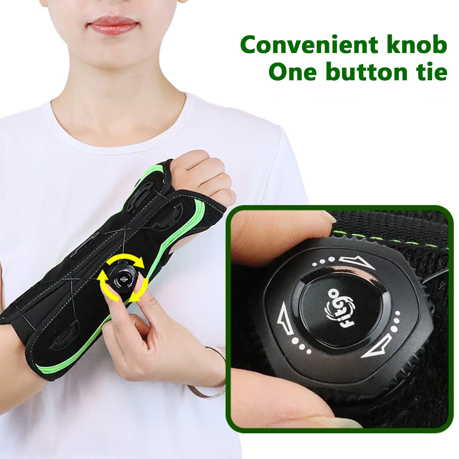 LJCM Aluminum Plate Wrist Splint Reduce Hand Friction Universal Spica ...